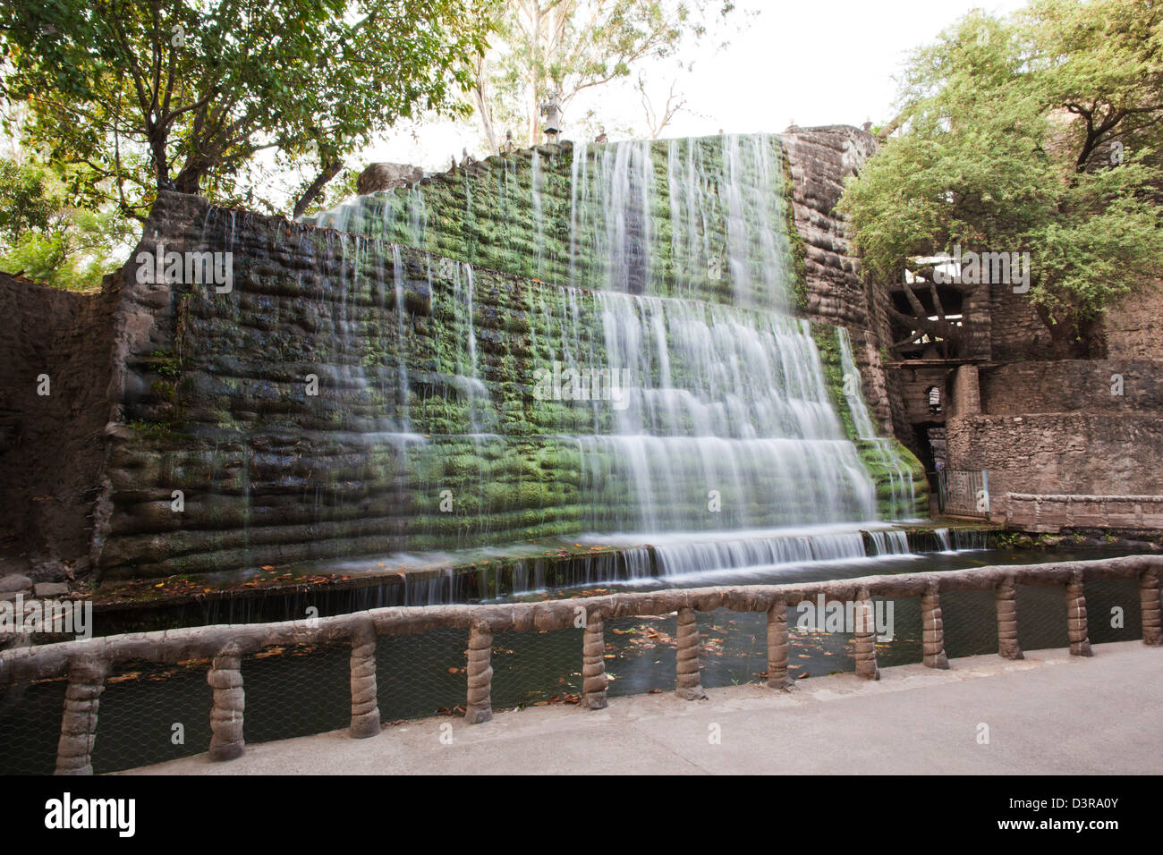 Waterfall at Rock garden by Nek Chand Saini, Rock Garden of Chandigarh ...