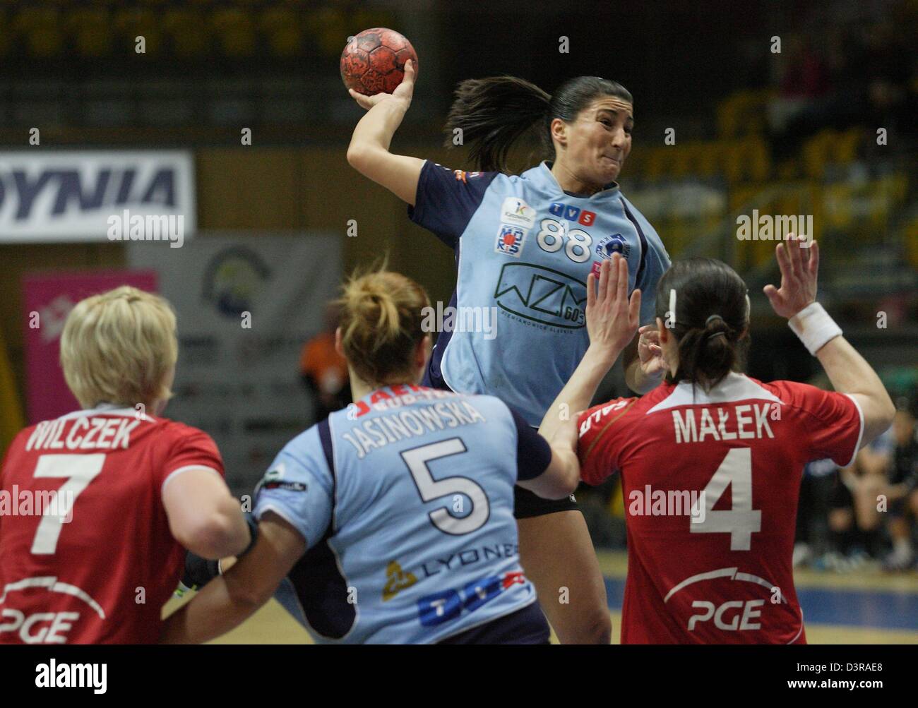 Gdynia, Poland 23rd, February 2013 Handball: Final Four of the PGNiG ...