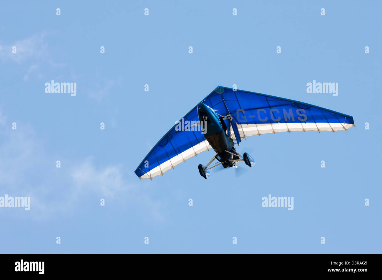 Mainair Pegasus Quik G-CCMS weight shift microlight in flight at ...