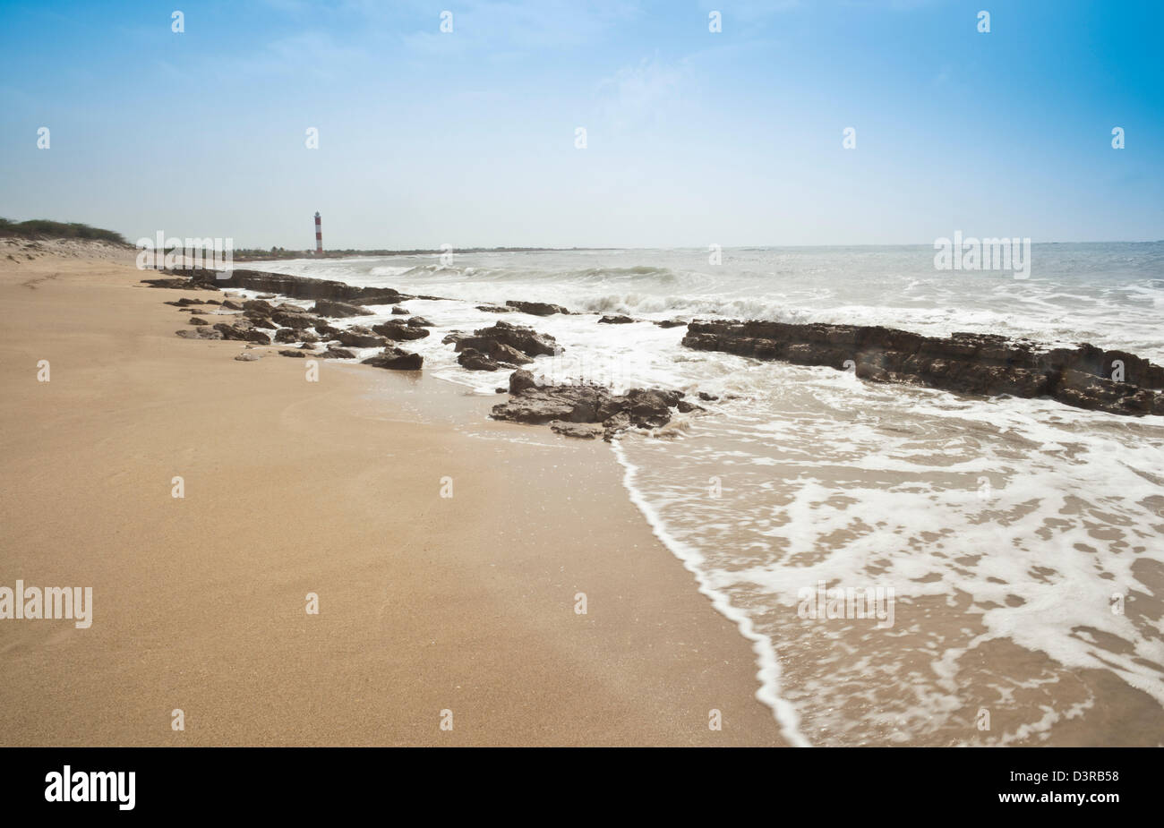 Surf on the beach, Dwarka Beach, Dwarka, Gujarat, India Stock Photo - Alamy
