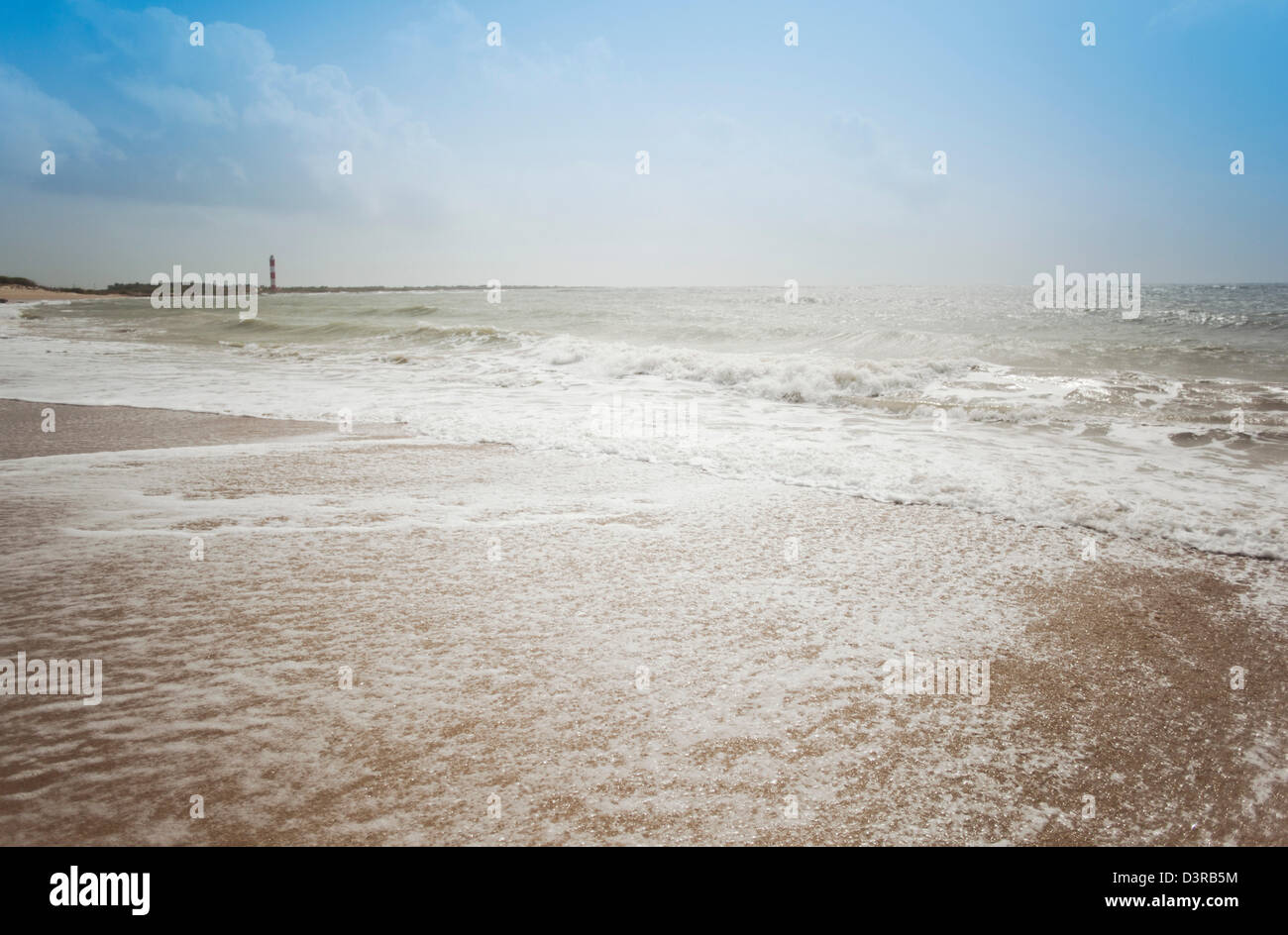 Surf on the beach, Dwarka Beach, Dwarka, Gujarat, India Stock Photo - Alamy