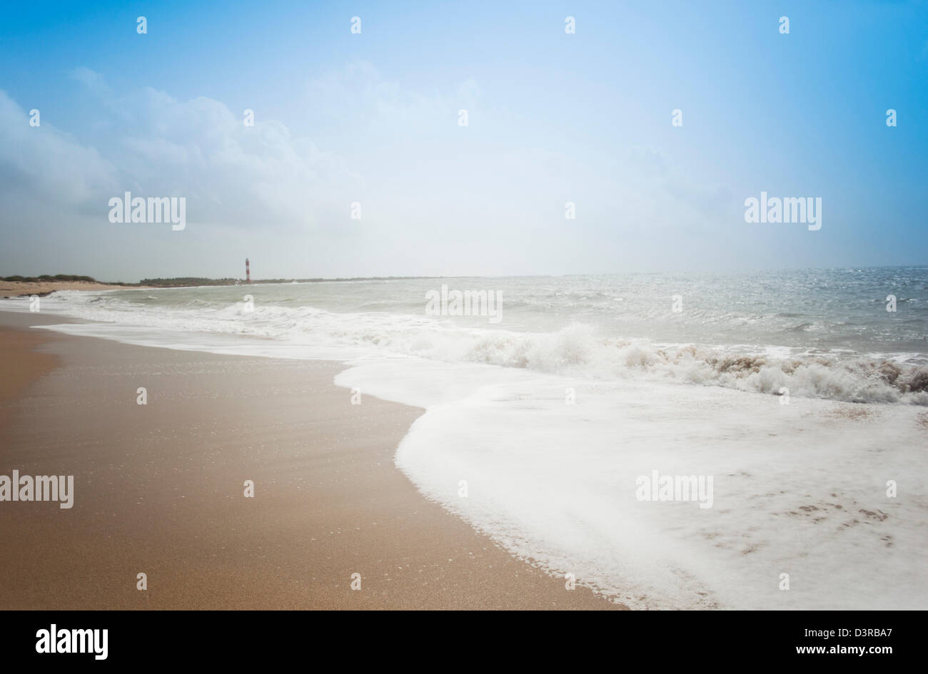 Surf on the beach, Dwarka Beach, Dwarka, Gujarat, India Stock Photo - Alamy