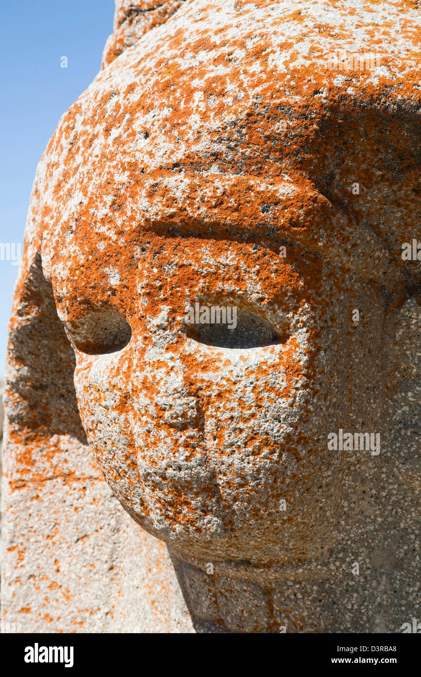 sphinx gate, archaeological area, alacahoyuk, hattusa area, central ...