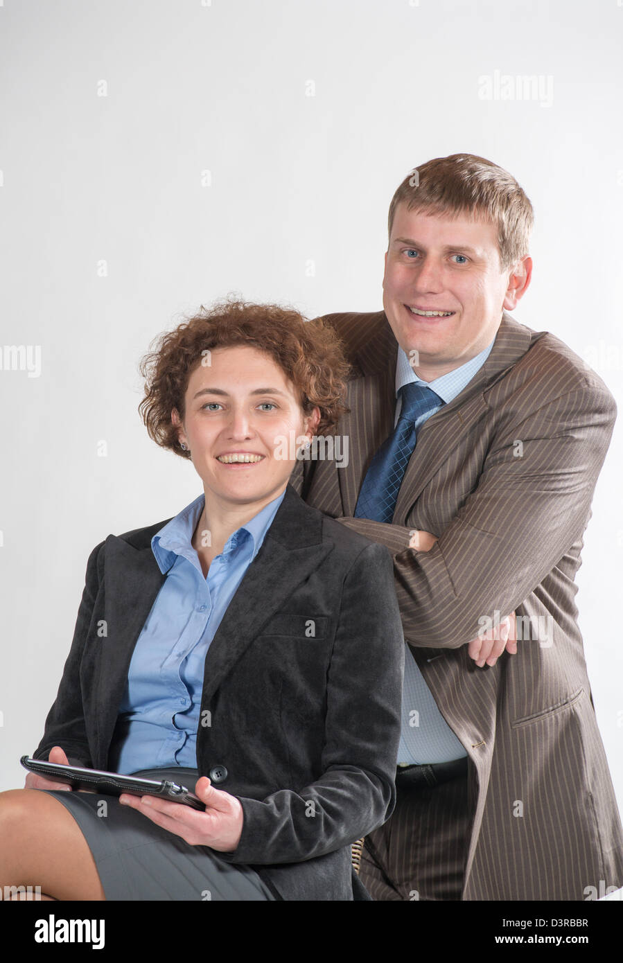 Couple business suits hi-res stock photography and images - Alamy