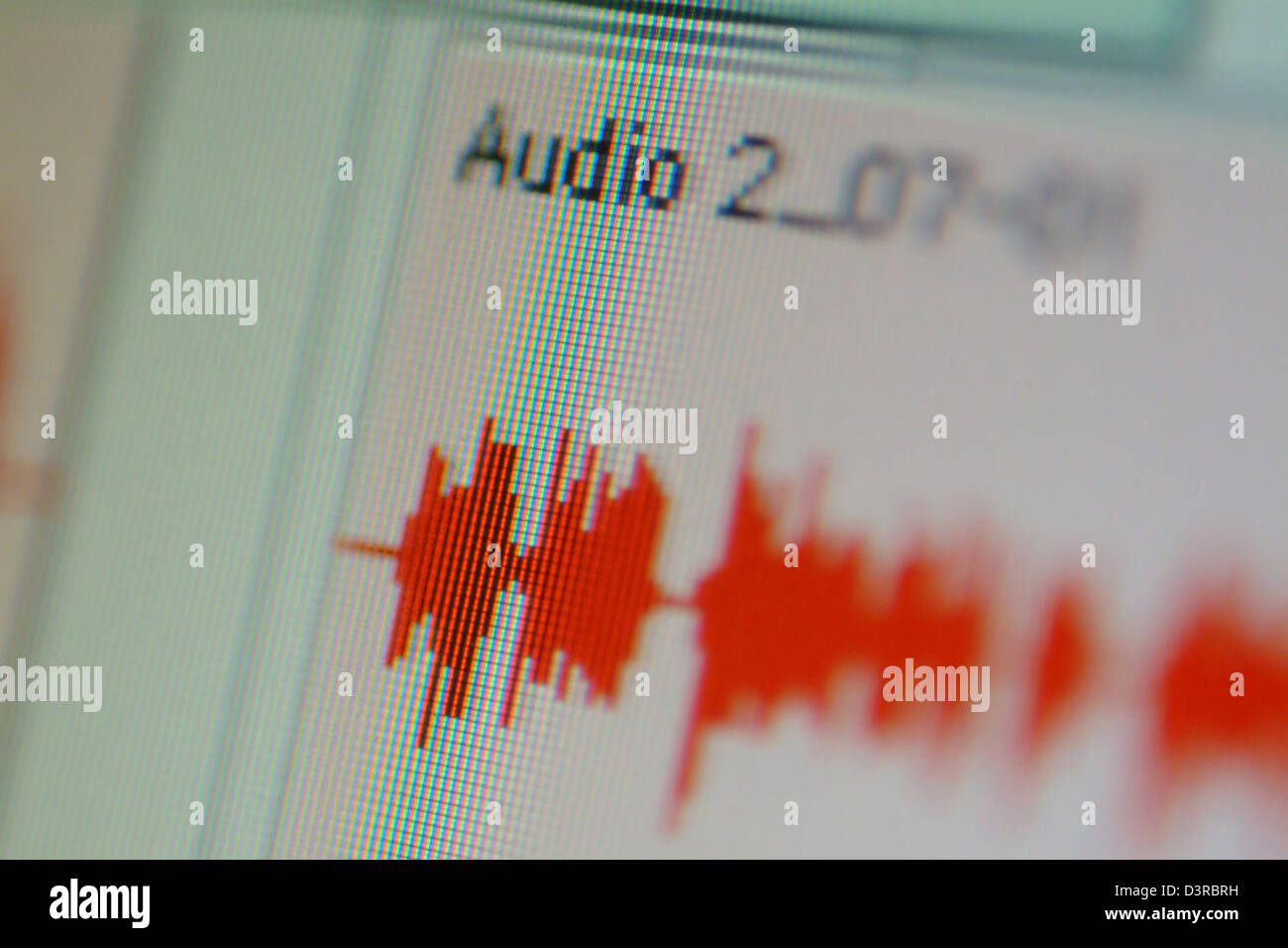 Audio frequency hi-res stock photography and images - Alamy