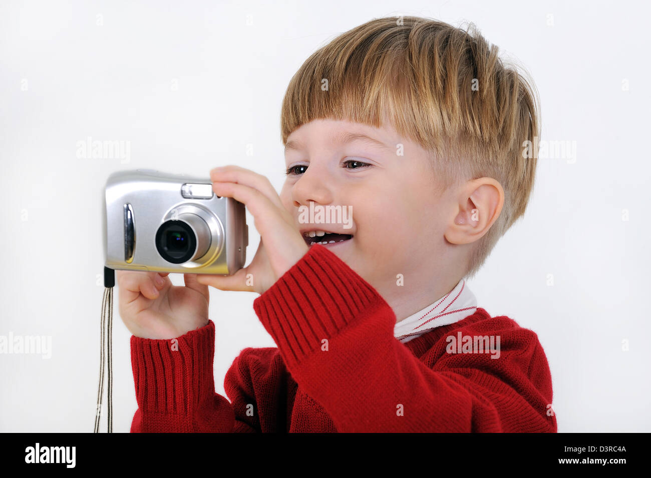 boy with camera Stock Photo - Alamy