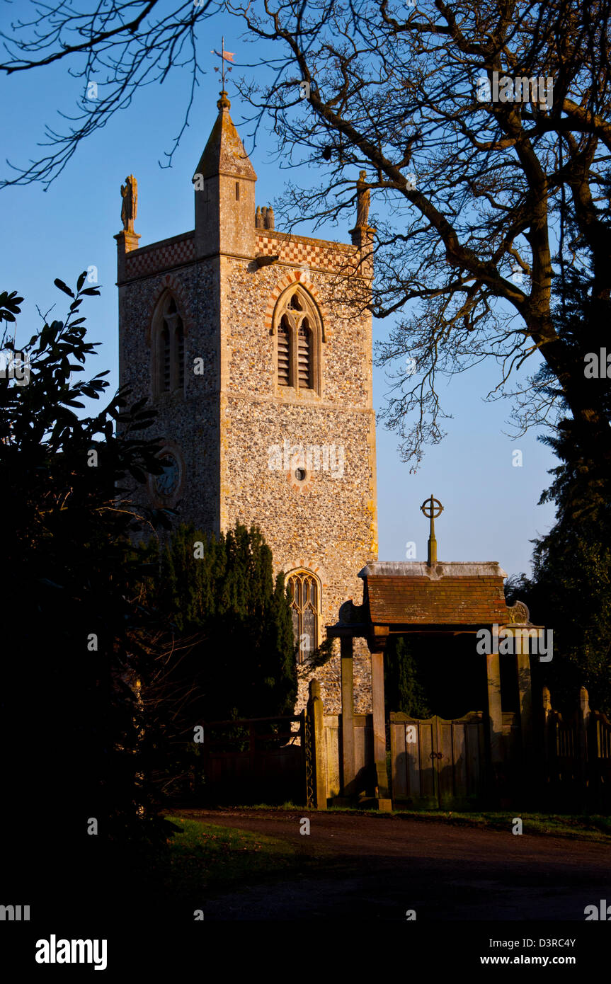 Ketteringham Church Norfolk Stock Photo - Alamy