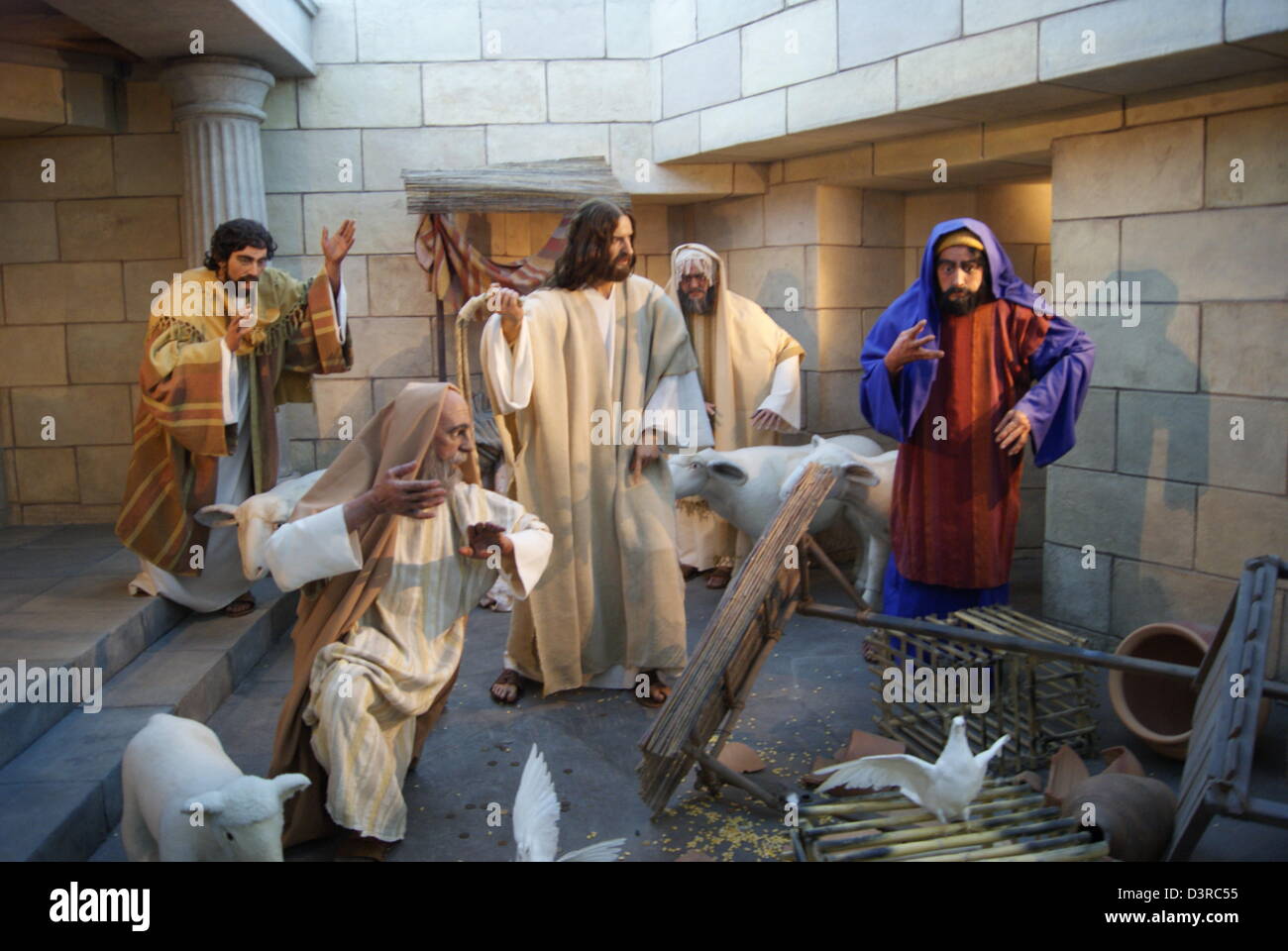 Museum scenes from bible Stock Photo - Alamy