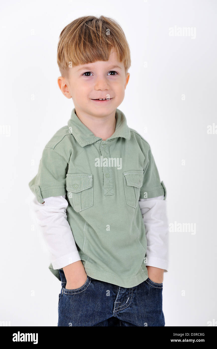 boy with hands in pockets Stock Photo - Alamy