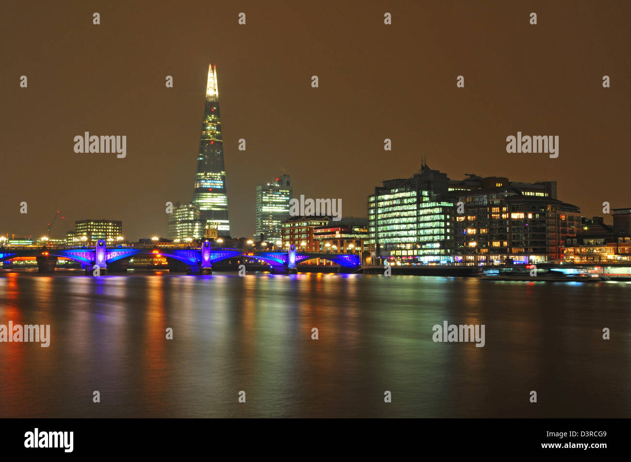 The Shard At Night Stock Photo - Alamy