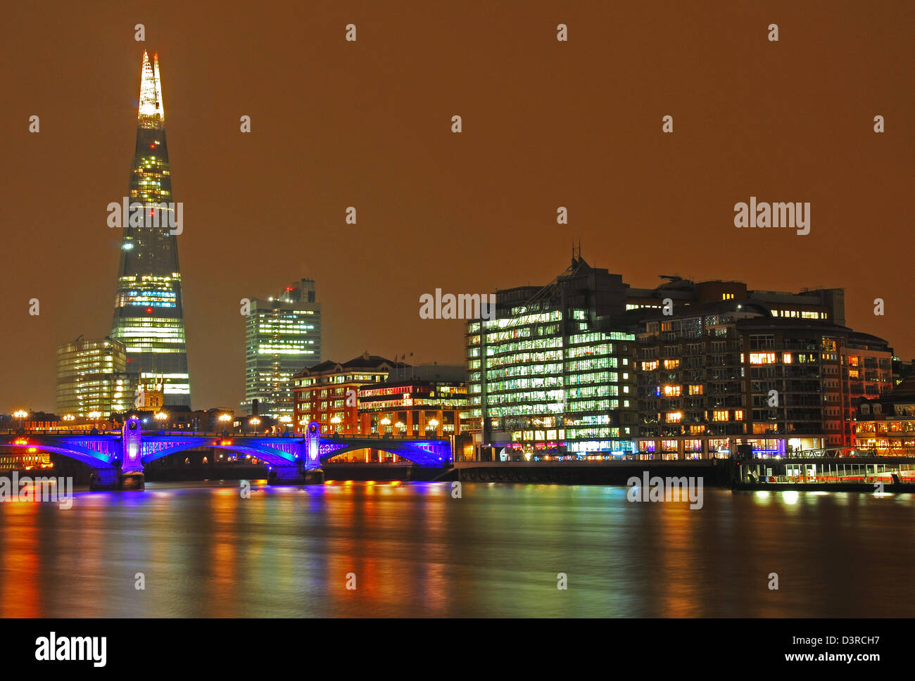 The Shard At Night Stock Photo - Alamy
