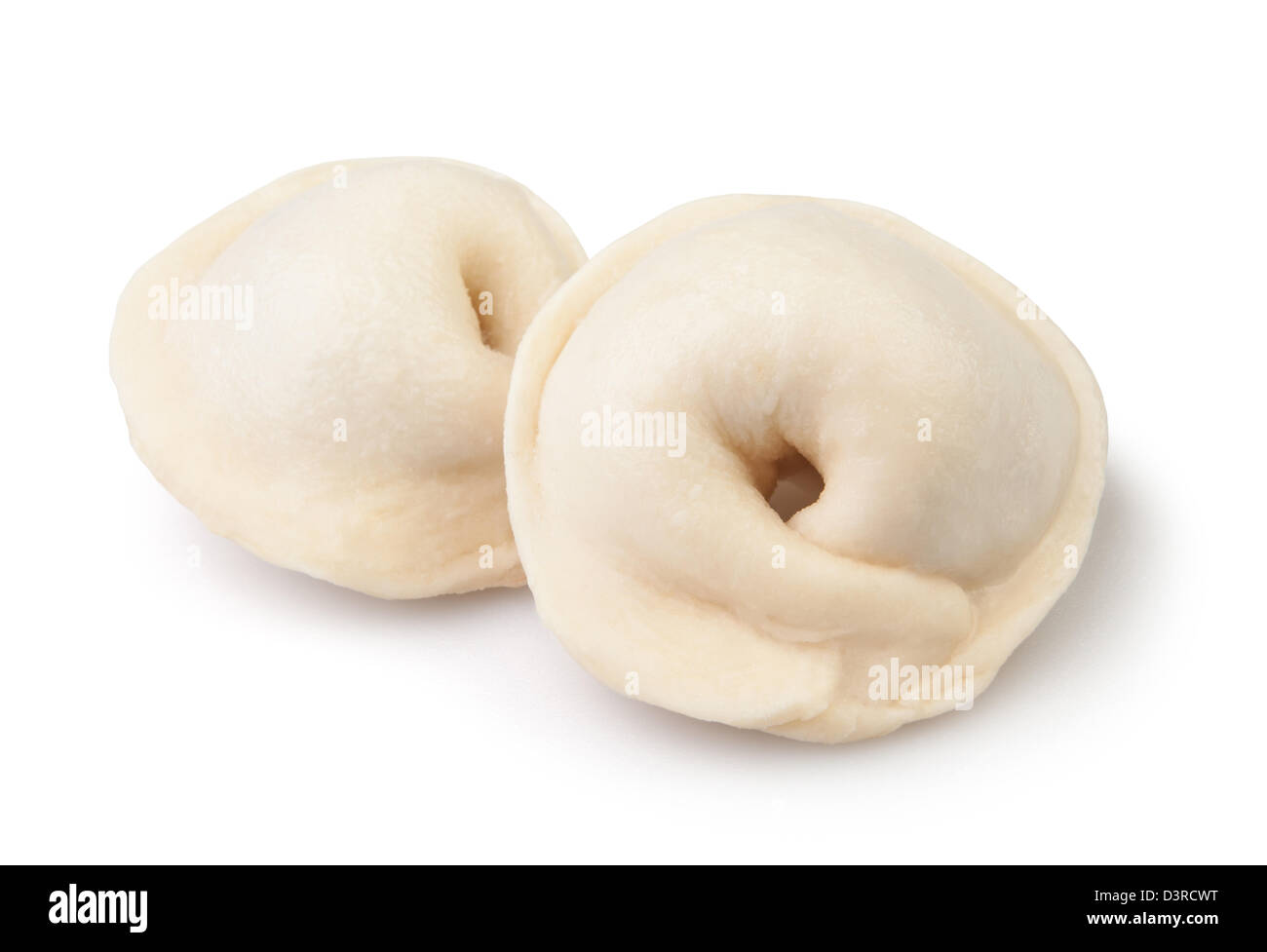 dumplings raw on white background Stock Photo - Alamy