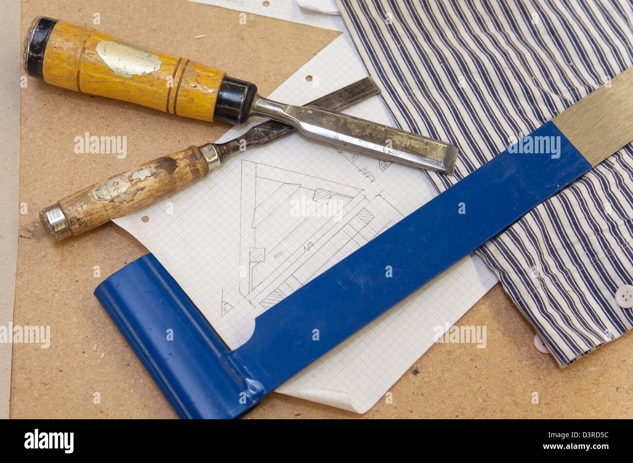 Berlin, Germany, the carpenters tool Stock Photo - Alamy