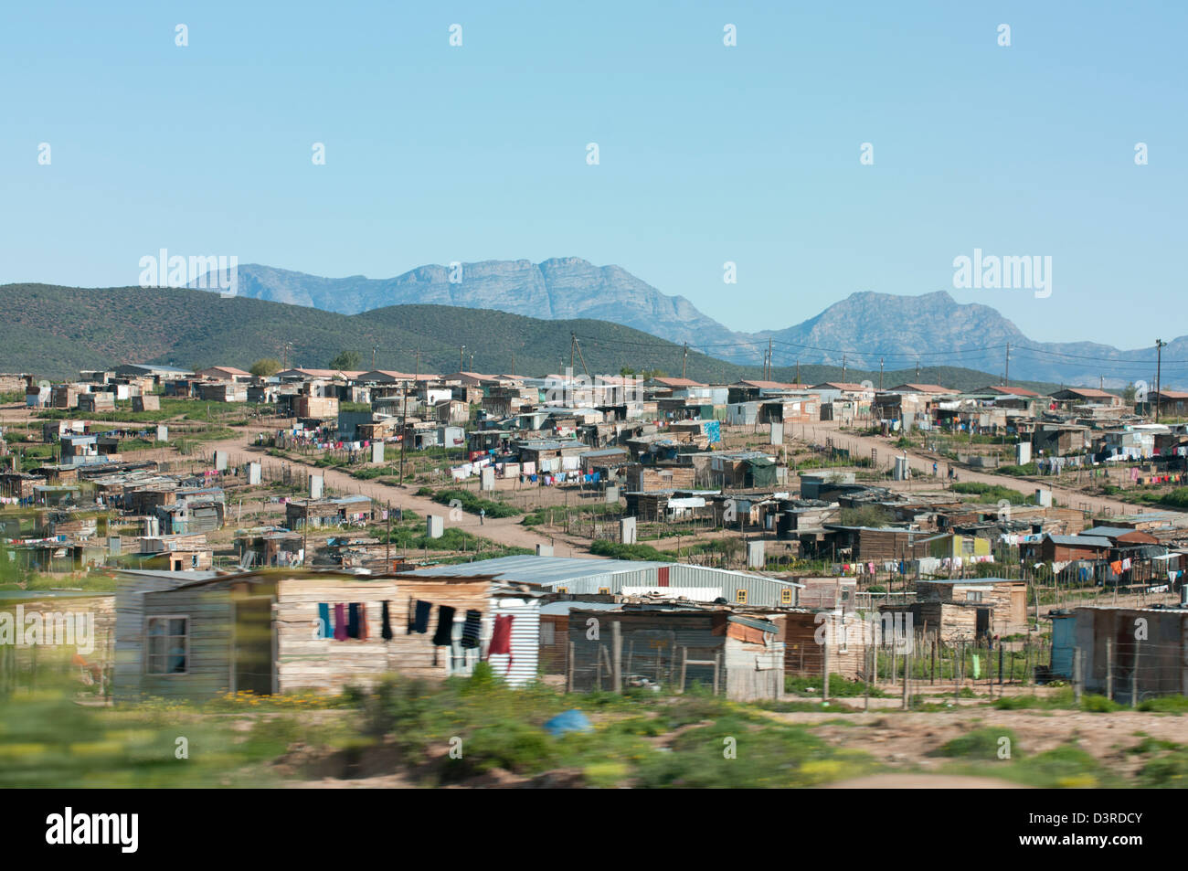 Shanty town, South Africa Stock Photo - Alamy
