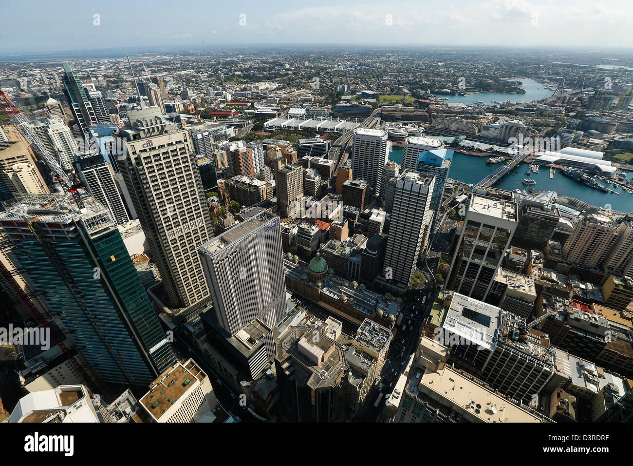 Sydney tower eye bridge hi-res stock photography and images - Alamy