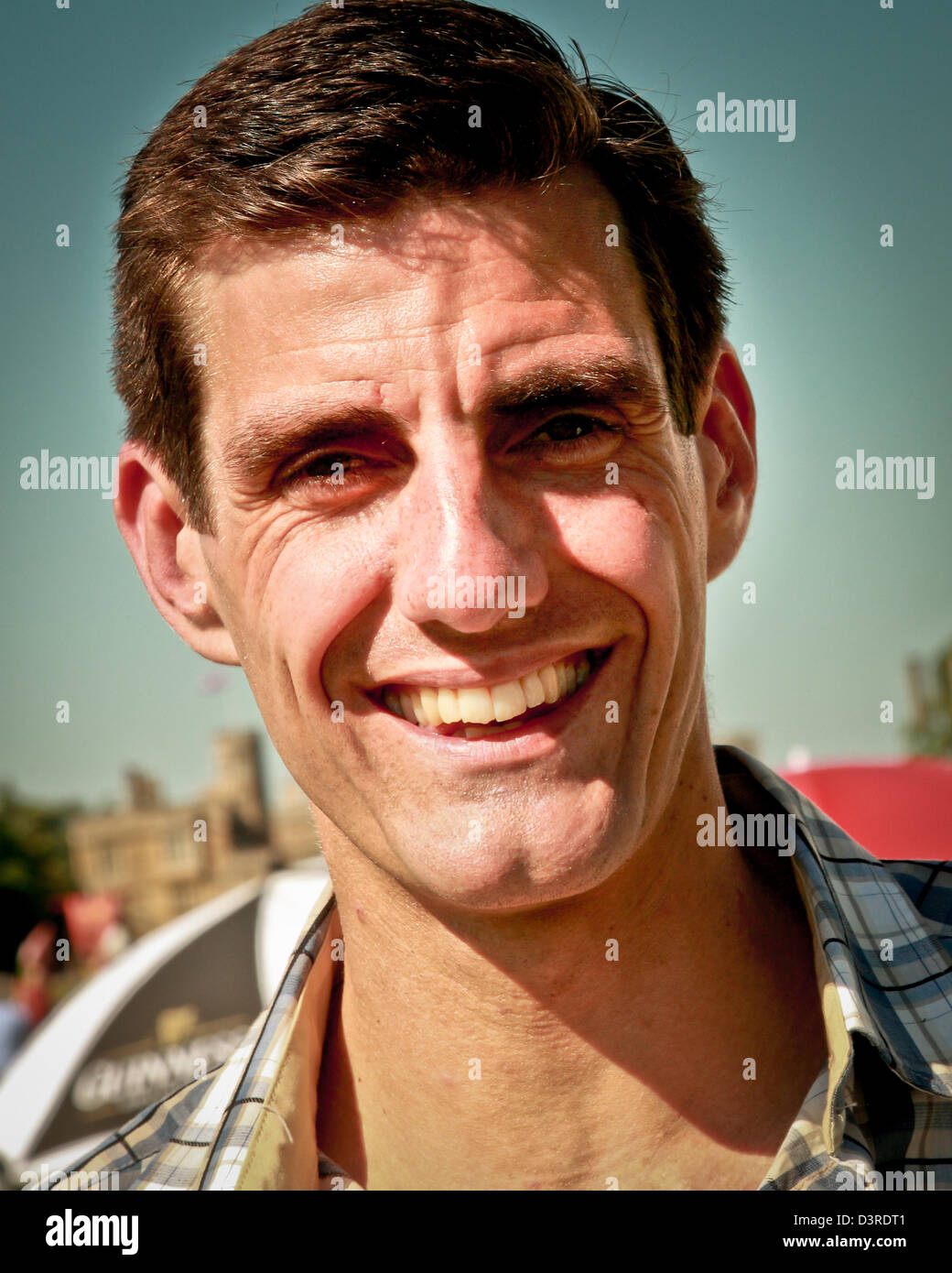 Lord Compton, The Marquess of Northamptonshire at his home Castle Ashby ...