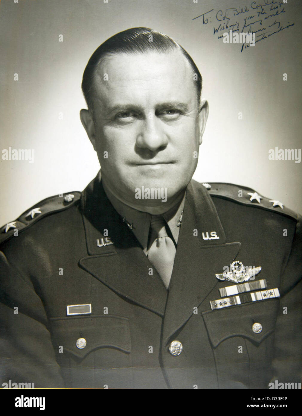 A special collection photo of Colonel Orie W. Coyle, a distinguished ...