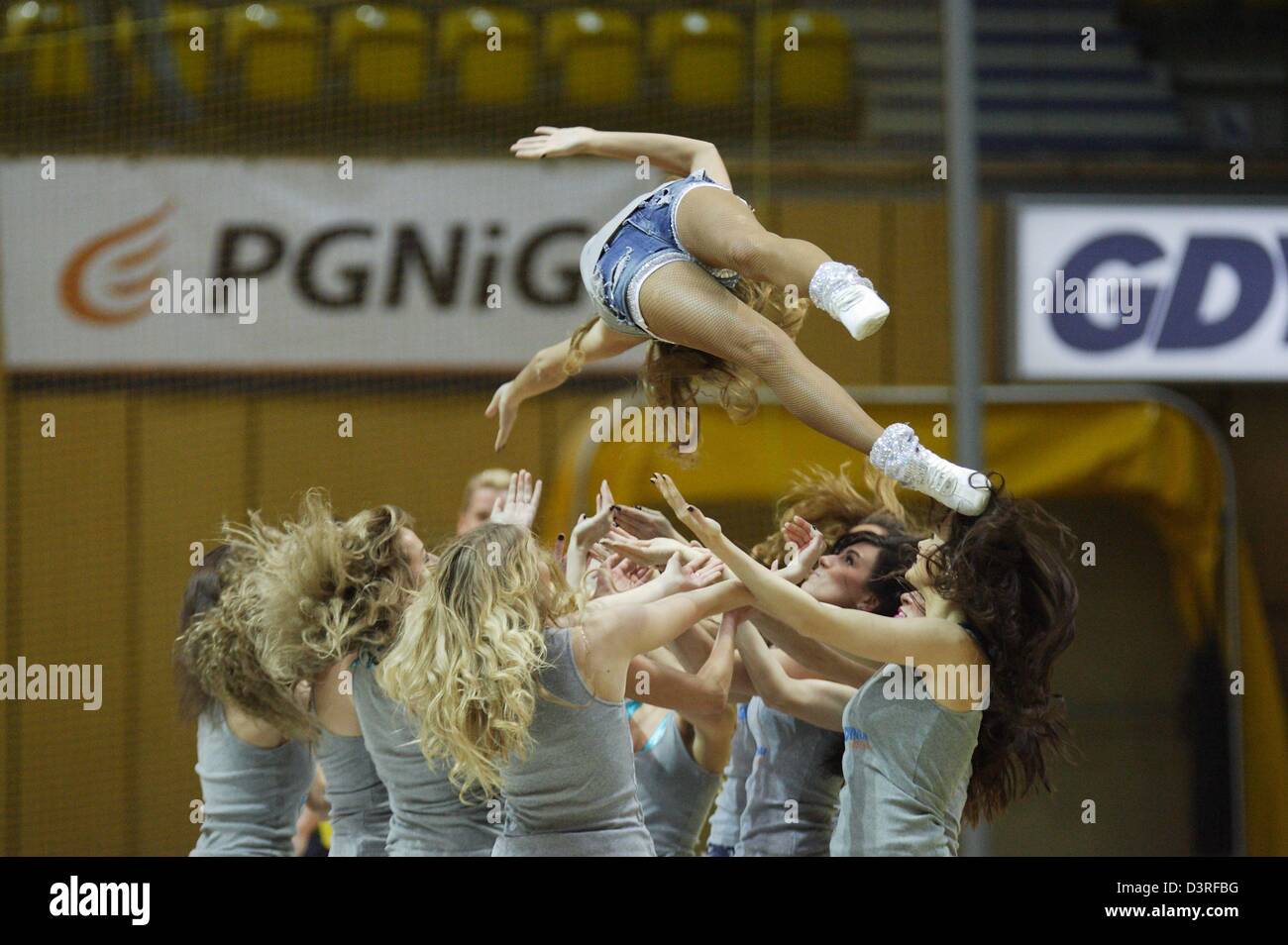 Gdynia, Poland. 23rd February 2013. Handball: Vistal Laczpol Gdynia v ...