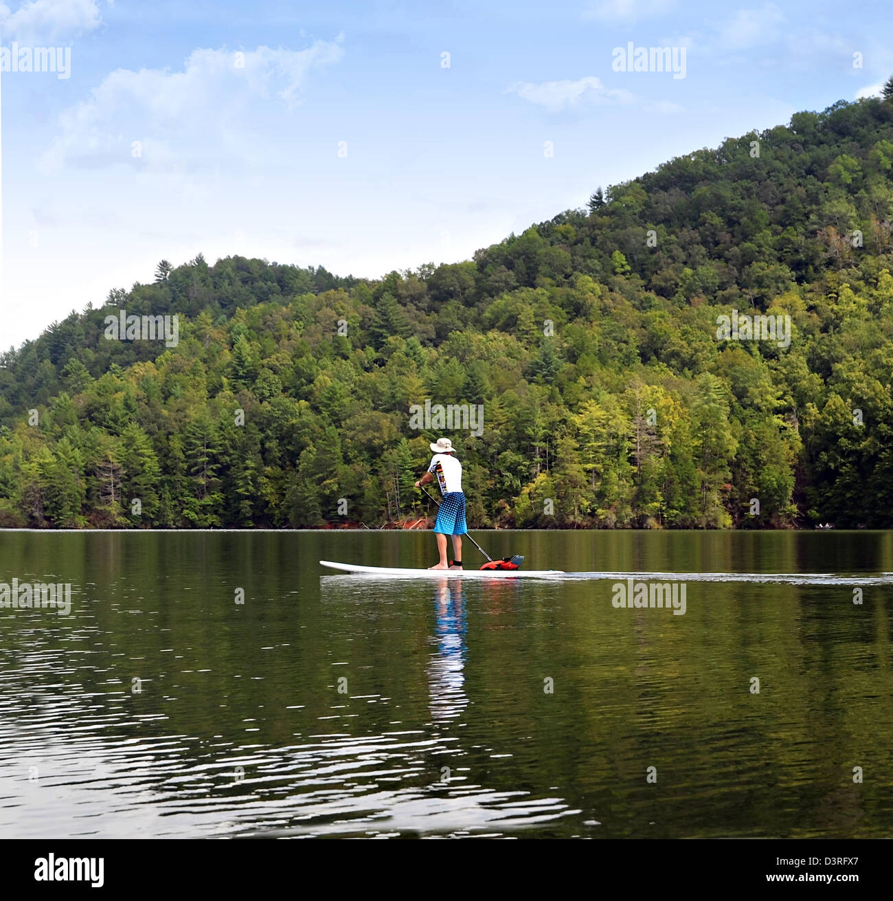 Man reflection of water hi-res stock photography and images - Alamy