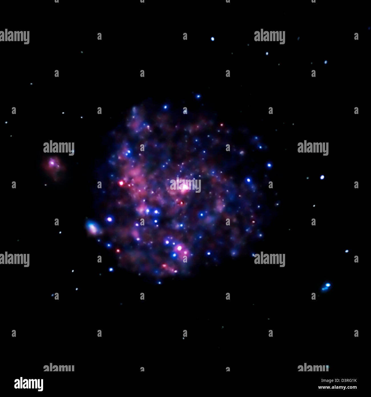 The Pinwheel Galaxy (M101), a large spiral galaxy in Ursa Major about ...