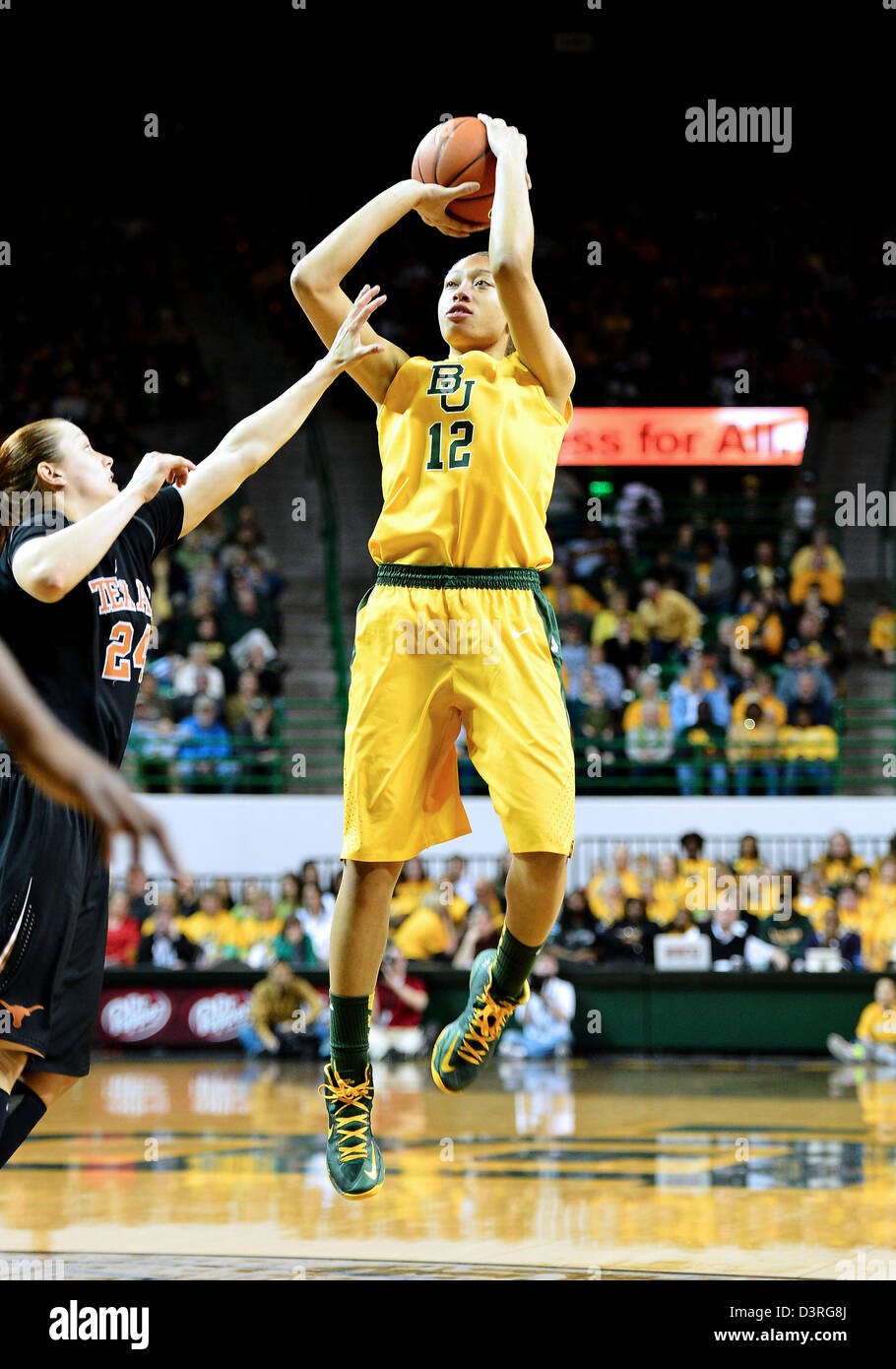 Waco, TX, USA. 23rd Feb, 2013. Baylor guard Alexis Prince #12 during ...