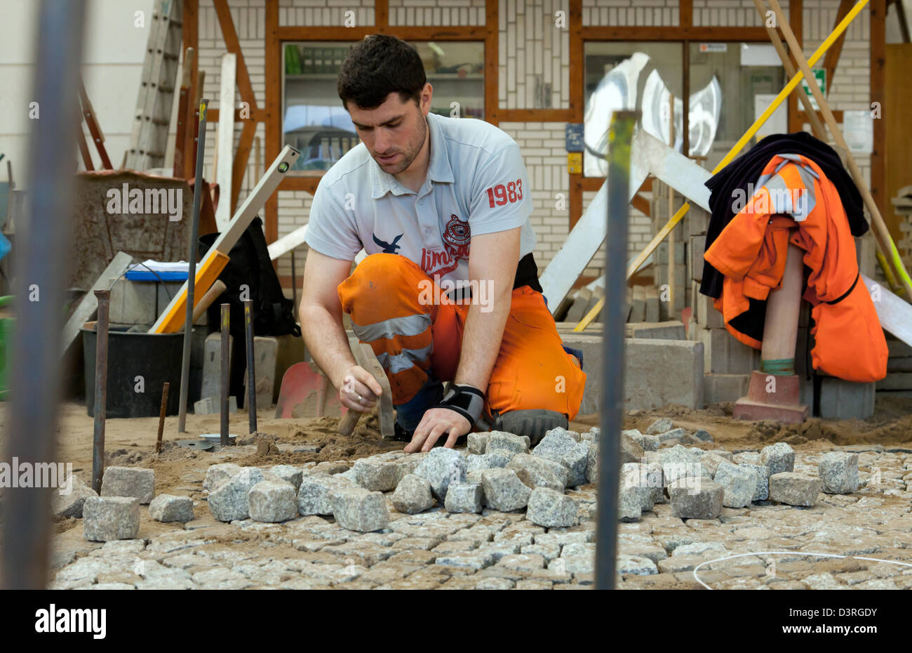 Berlin, Germany, Master course in road Stock Photo - Alamy
