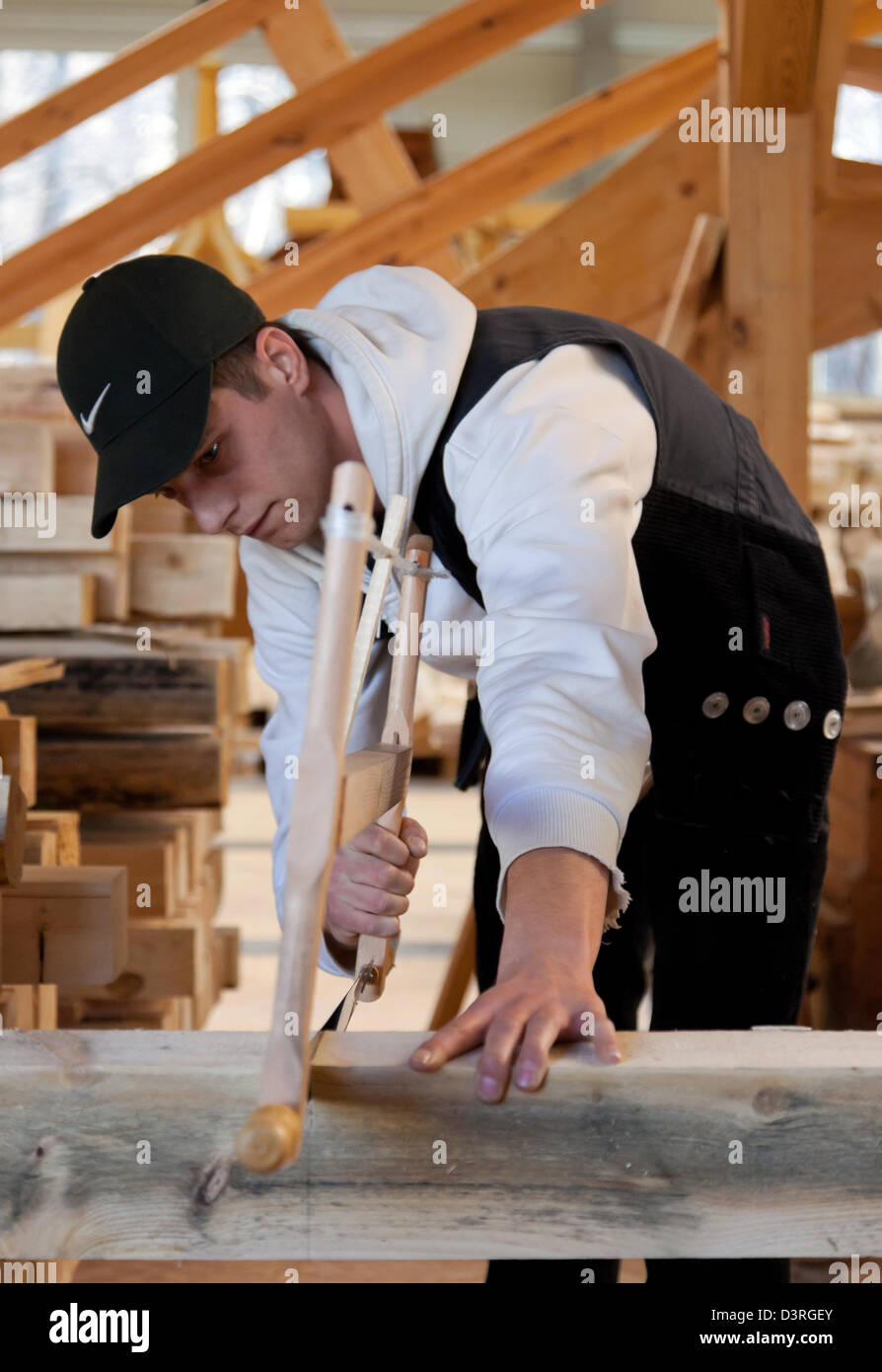 Berlin, Germany, apprentices learn the carpentry trade Stock Photo - Alamy