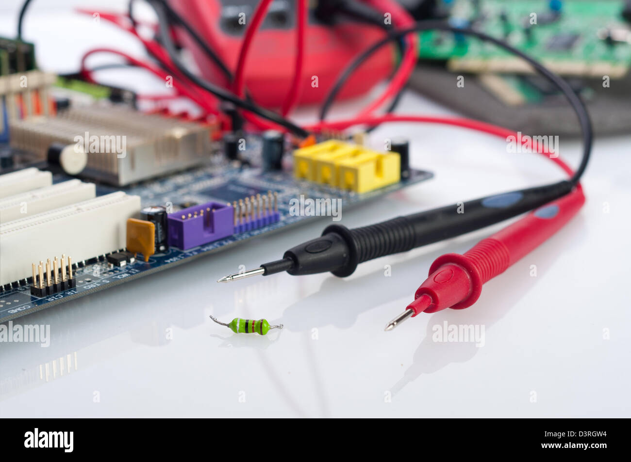 Electronics in action hi-res stock photography and images - Alamy