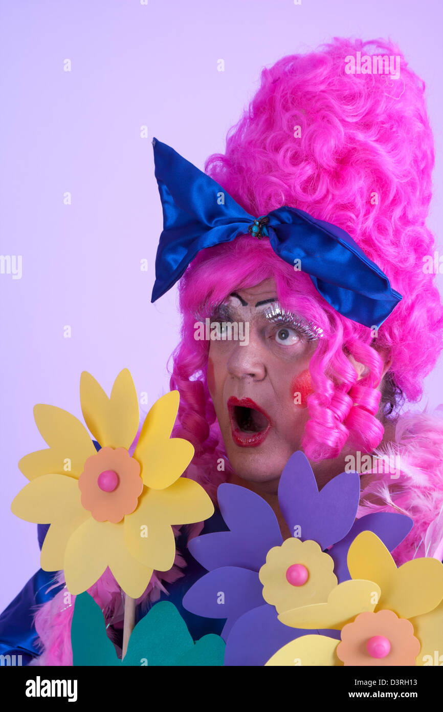 Panto dame hi-res stock photography and images - Alamy