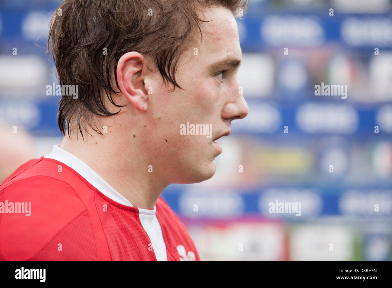 Welsh rugby player hi-res stock photography and images - Alamy