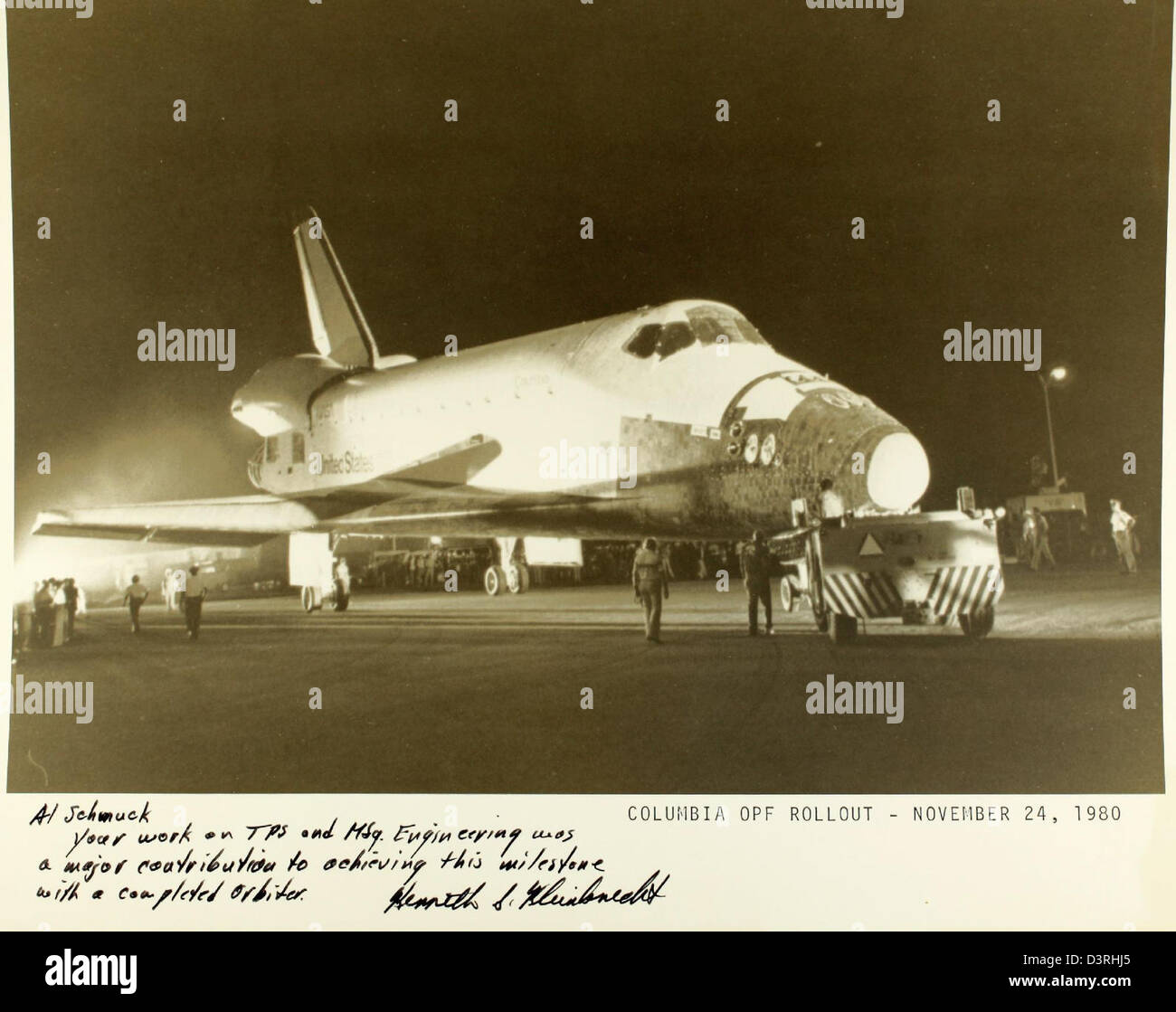 A glossy photo captures the history of NASA’s Space Shuttle Program ...