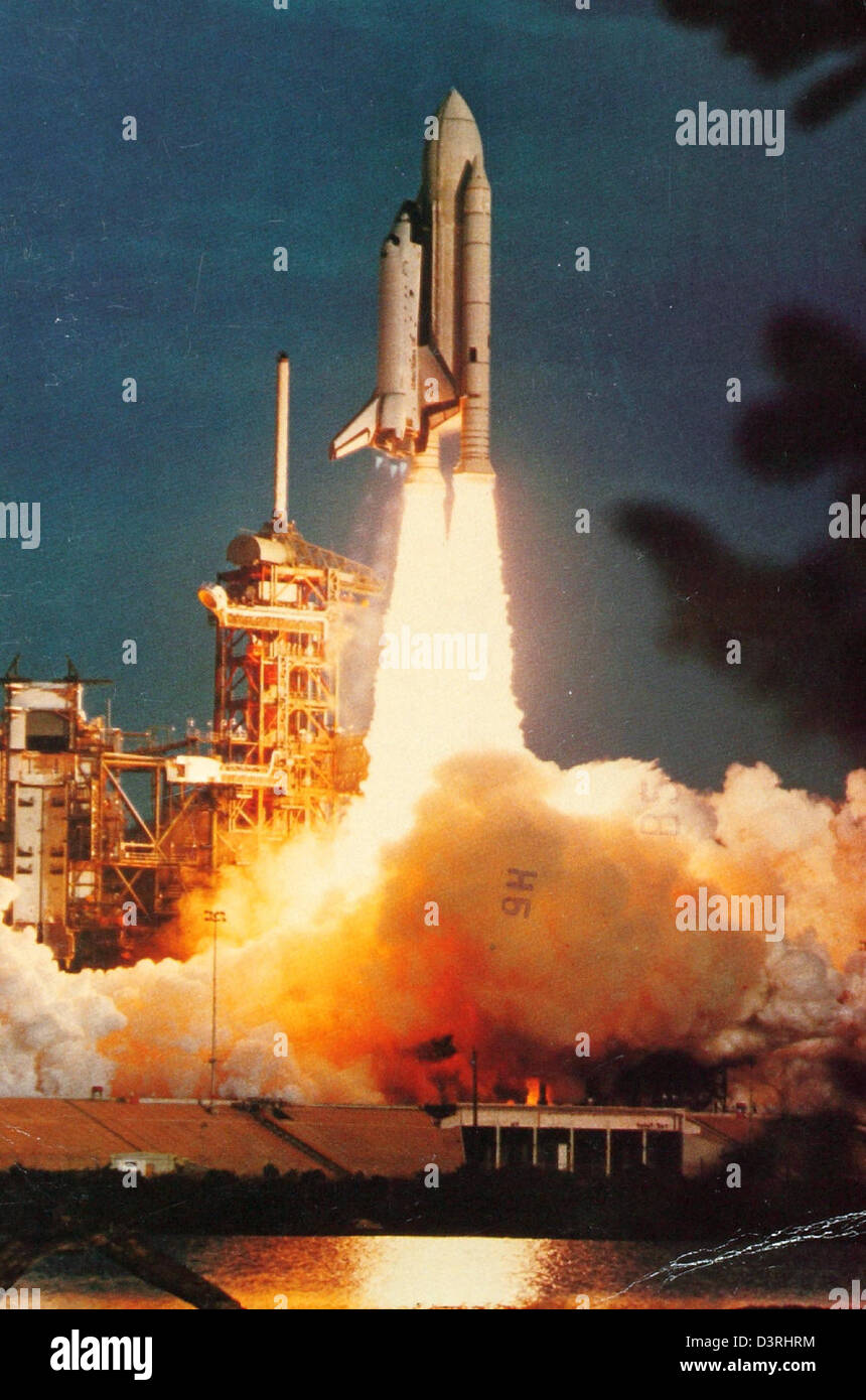 A glossy photo from NASA's Space Shuttle Program, which operated from 1981 to 2010. The program ...