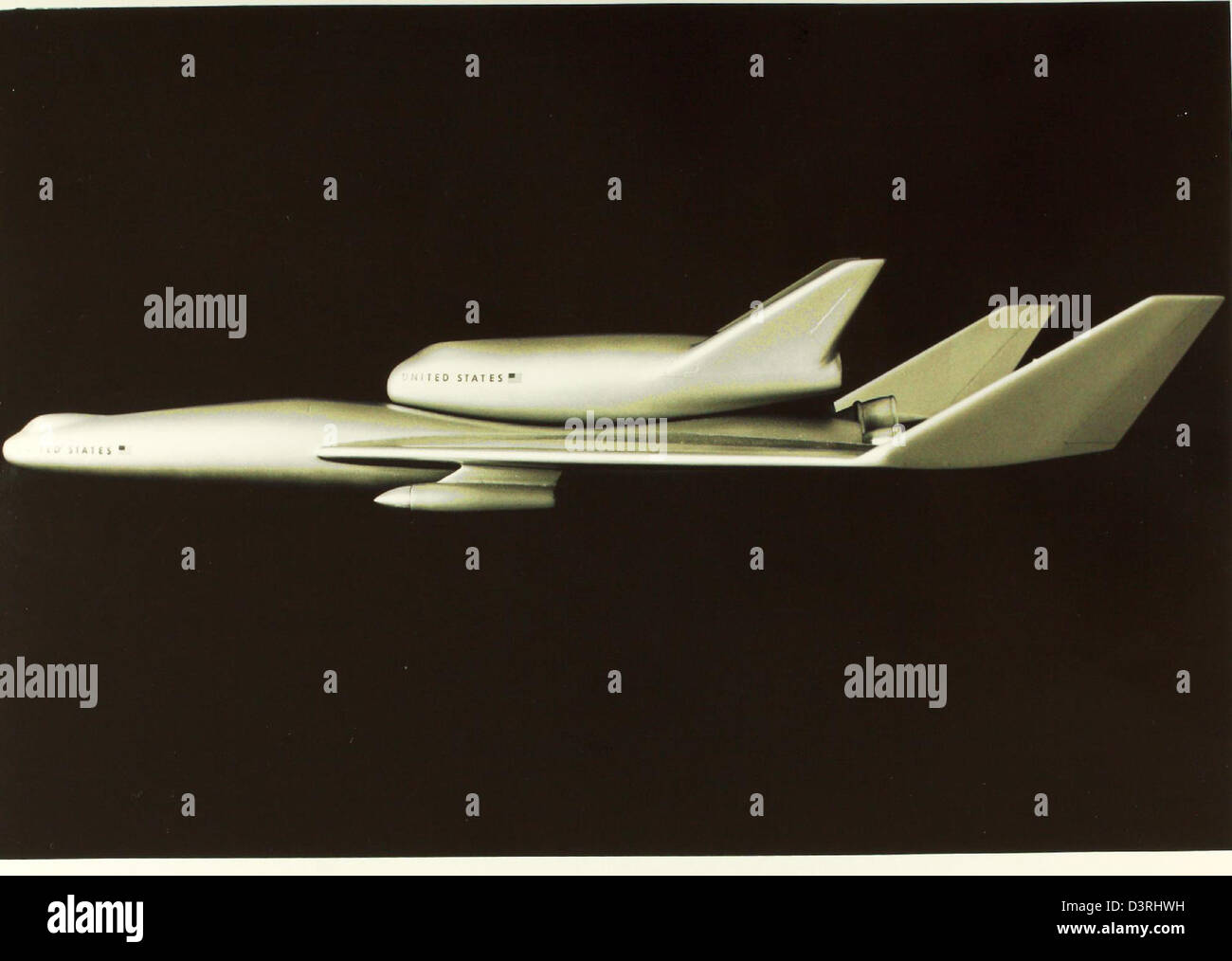 A glossy photo from the early days of NASA's Space Shuttle Program ...