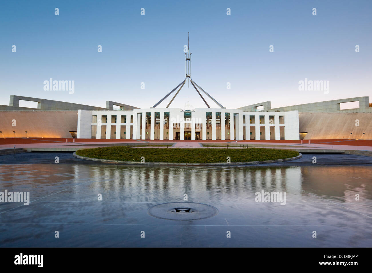 Parliament House at Capital Hill. Canberra, Australian Capital ...