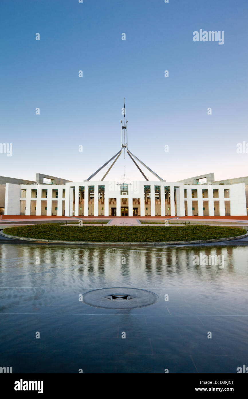 Parliament House at Capital Hill. Canberra, Australian Capital ...