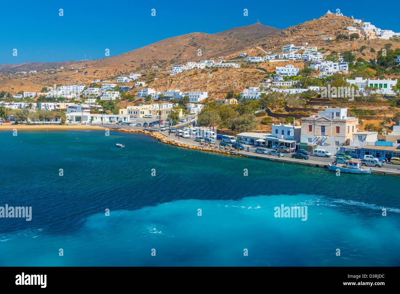 From Athens you take a ferry to visit Greek Islands, Ios is first stop ...