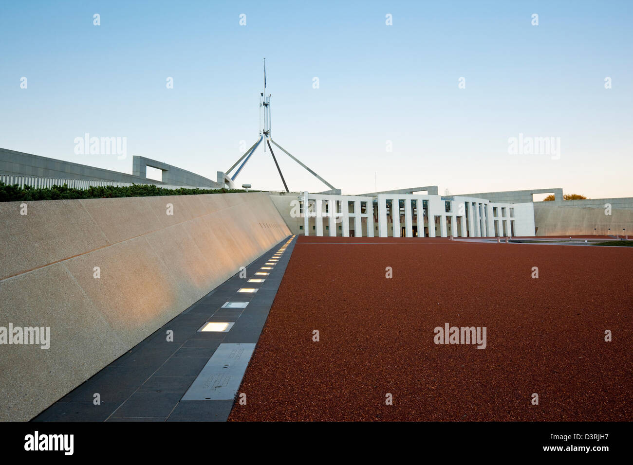 Parliament House at Capital Hill. Canberra, Australian Capital ...
