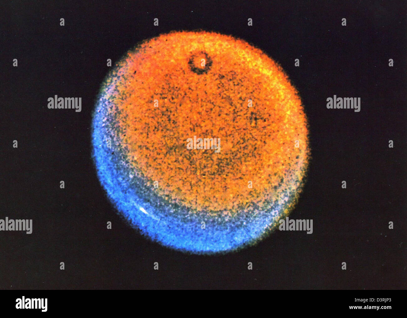 A glossy photo of NASA's Voyager spacecraft, depicting its journey through space. Voyager's ...