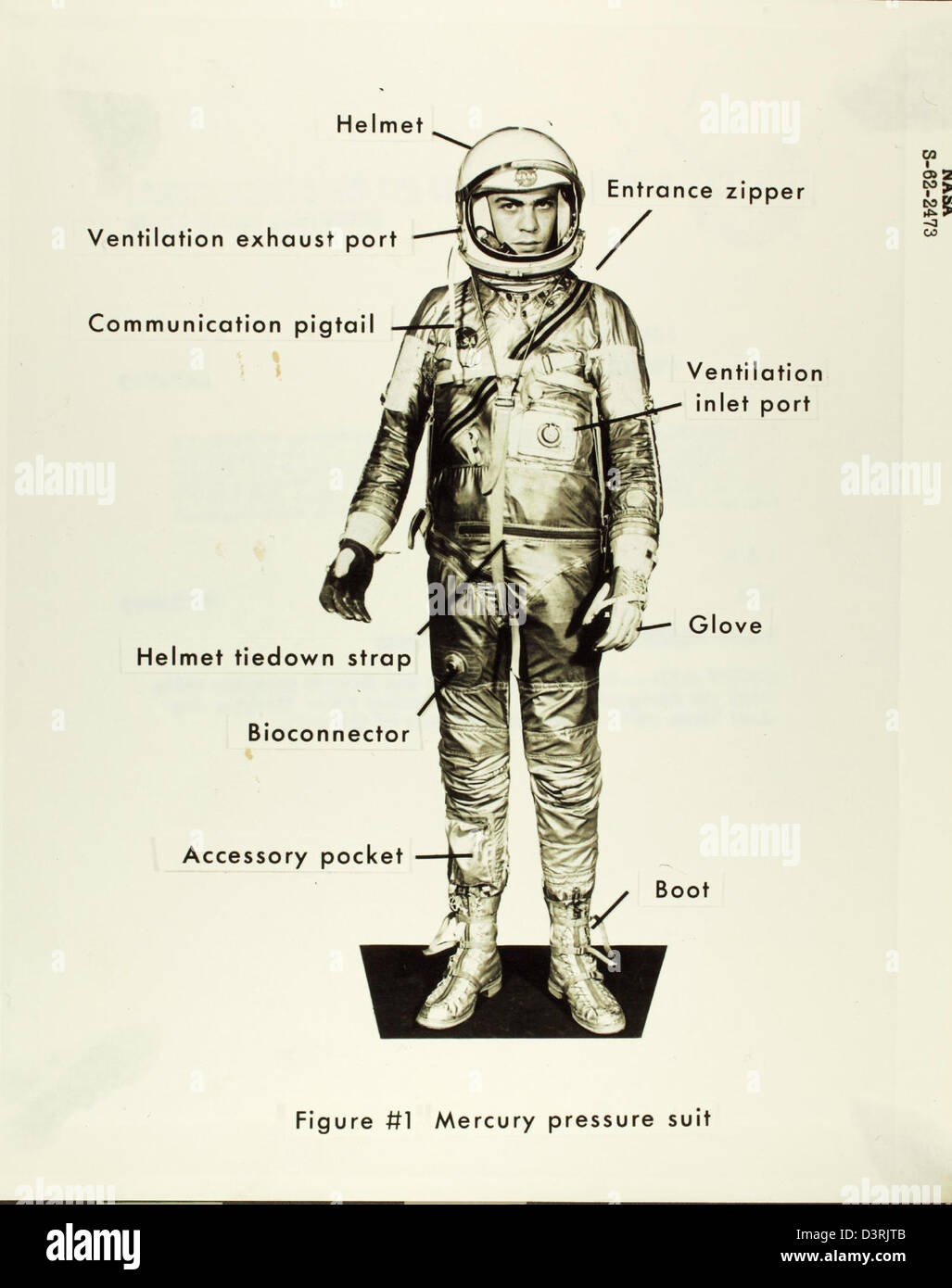A high-quality image of a space suit, designed for use in space ...