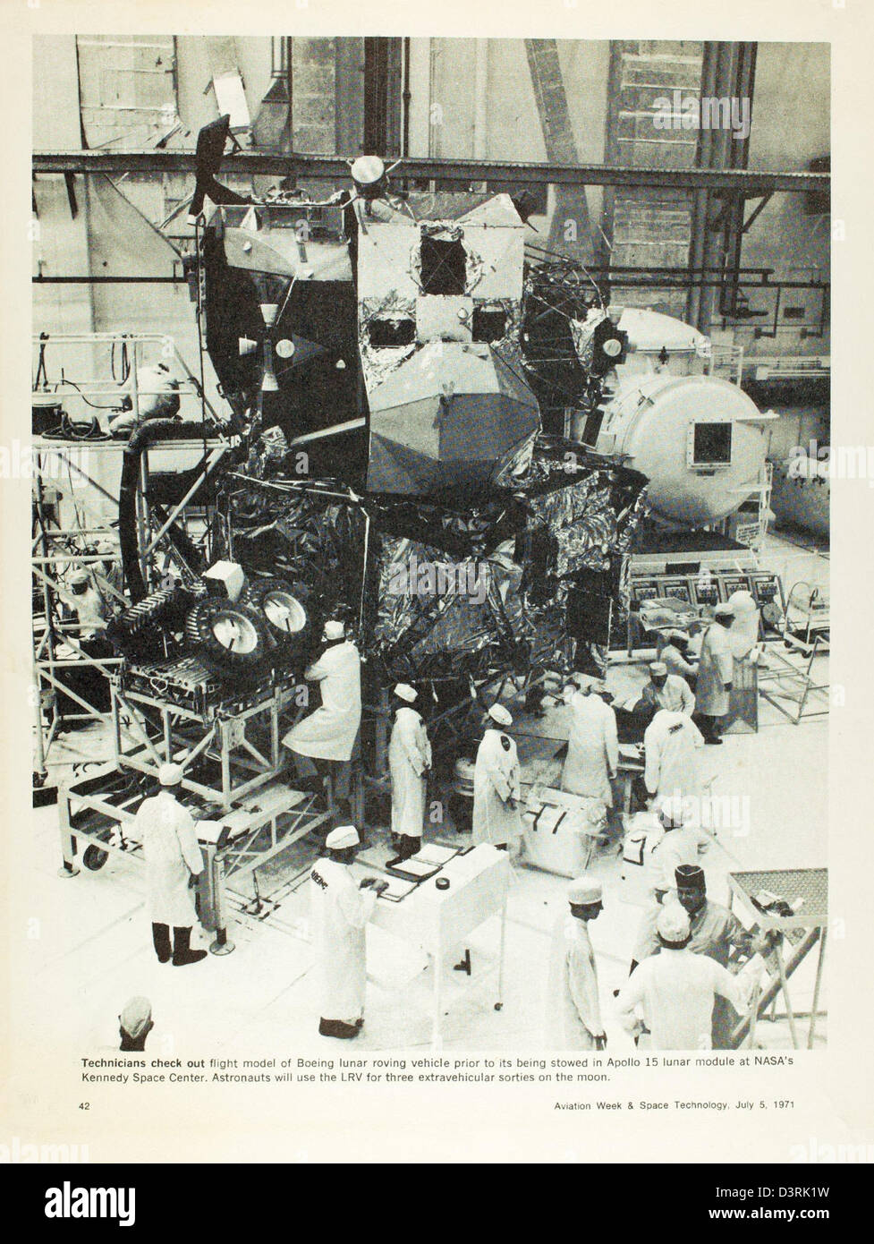 The Lunar Roving Vehicle (LRV) was used during Apollo missions to ...