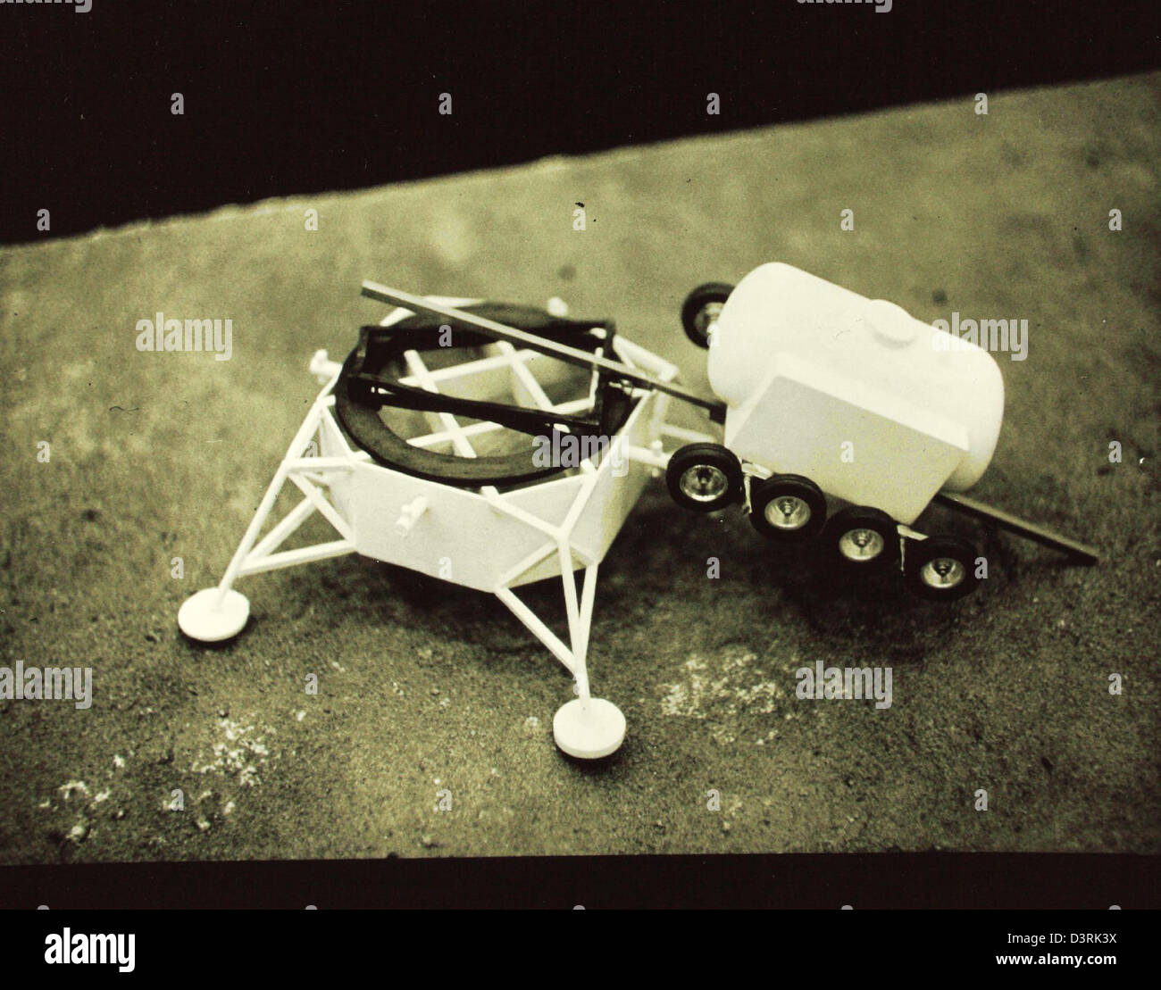 Lunar roving vehicle lrv during the apollo 15 mission hi-res stock ...