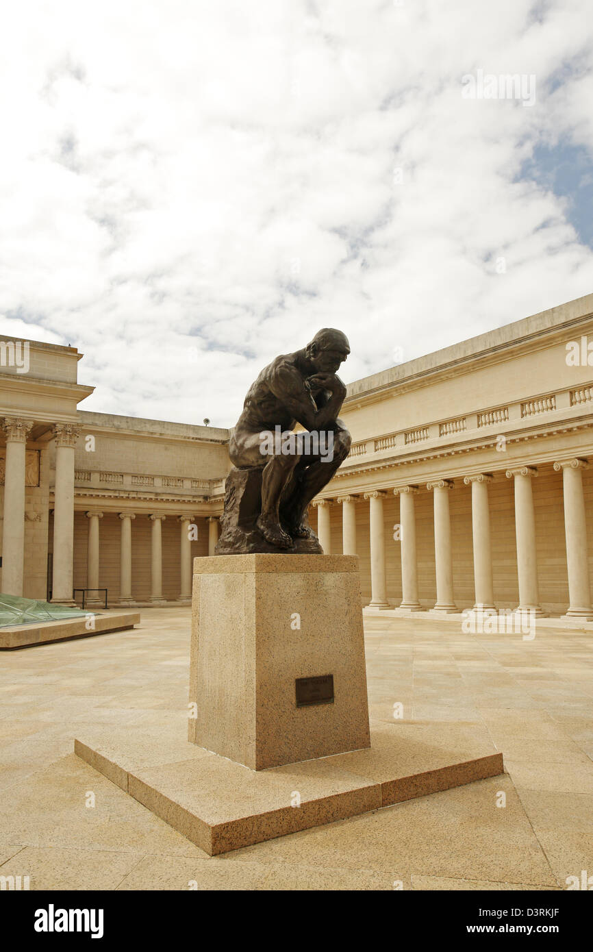 The Thinker by by Auguste Rodin, the Legion of Honor, Fine Arts Museum ...