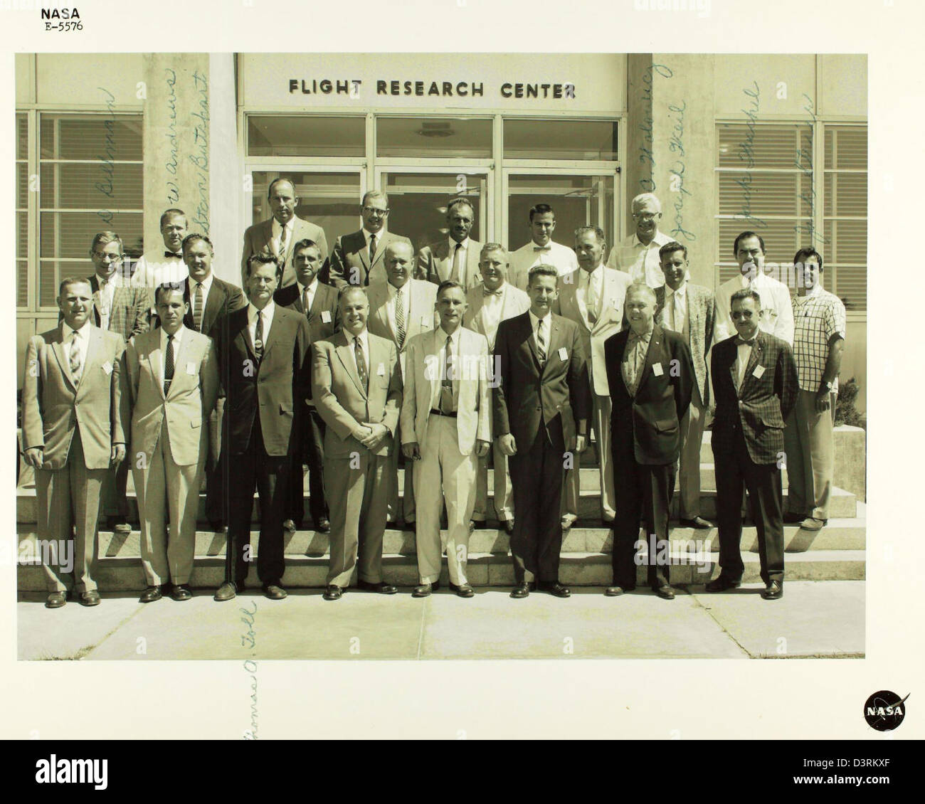 NASA Flight Research Personnel Stock Photo - Alamy