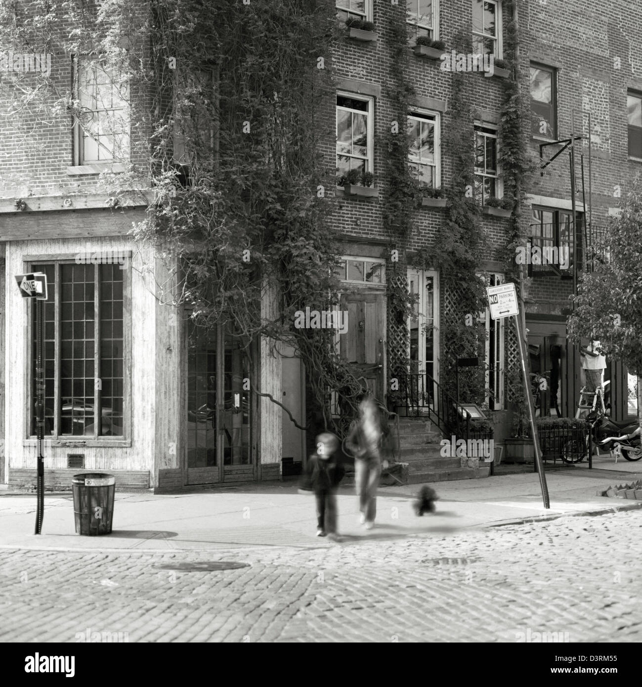 Gansevoort Street in New York's Meatpacking District Stock Photo - Alamy