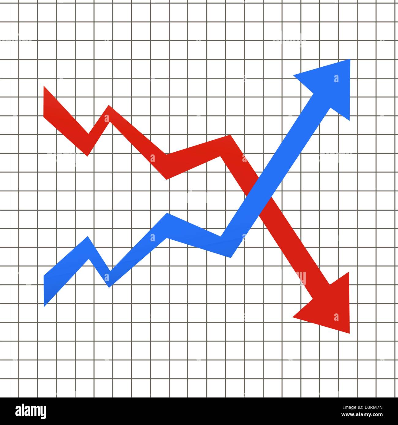 An illustative grid graph pattern or background Stock Photo - Alamy