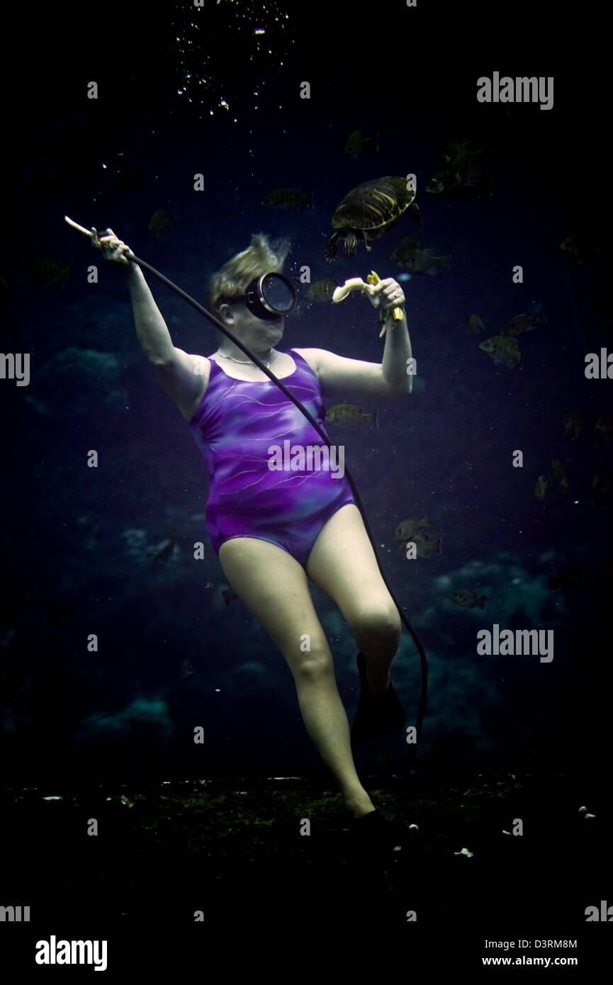 Weeki wachee spring mermaid hi-res stock photography and images - Alamy