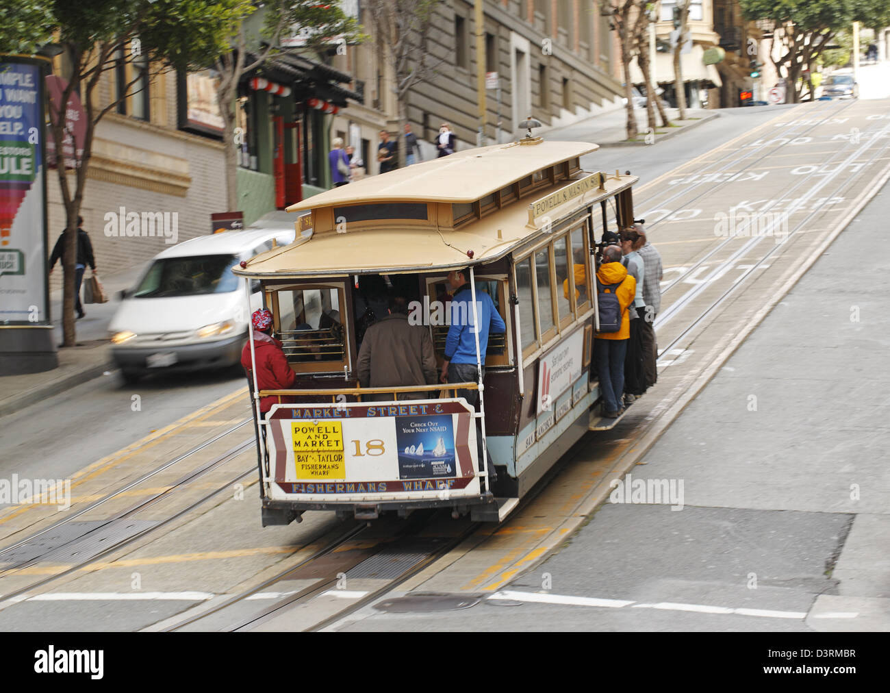 San francisco cable hi-res stock photography and images - Alamy