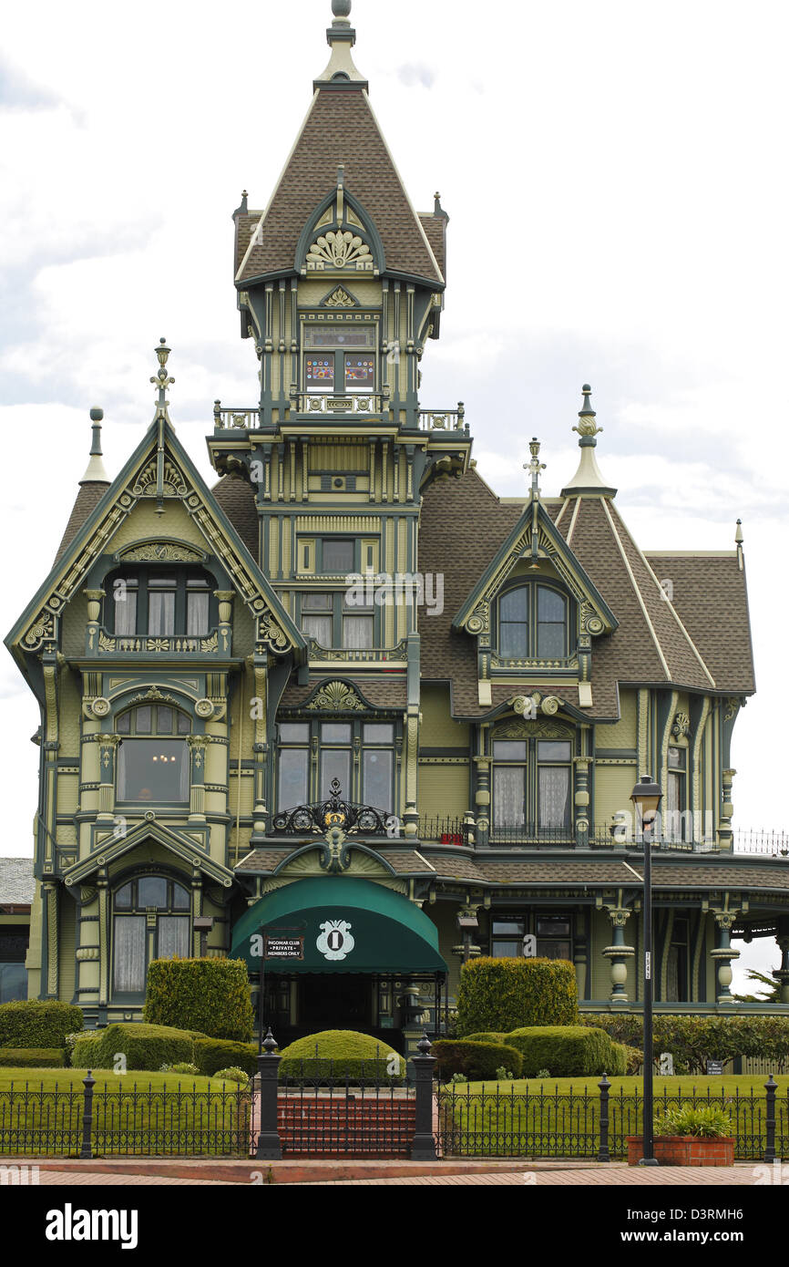 Victorian house eureka california usa hi-res stock photography and ...