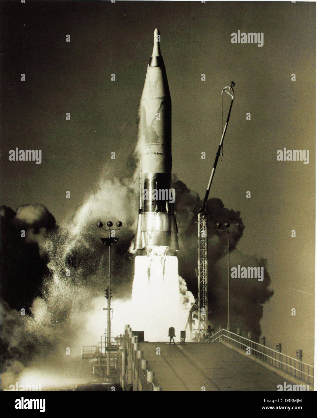 The Convair Atlas rocket, used between 1959 and 1965, played a key role ...