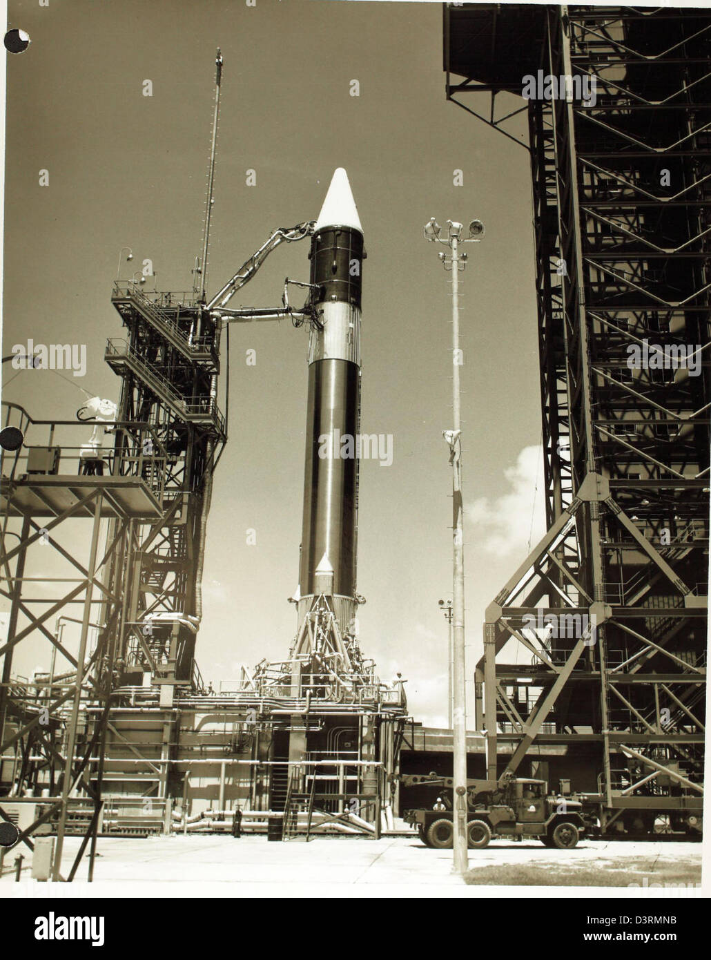 The General Dynamics Atlas-Centaur rocket system, used from the 1960s ...